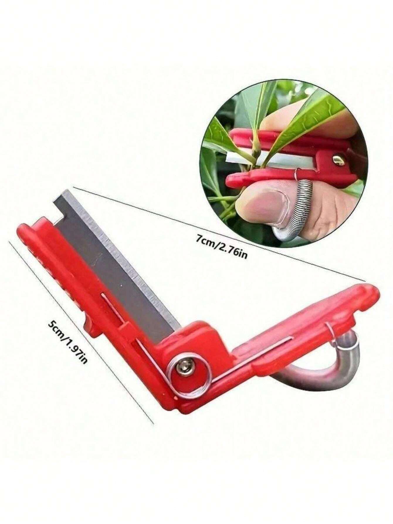 Stainless Steel Garden Thumb Knife Thumb Picking Knife Leaf Picking ...