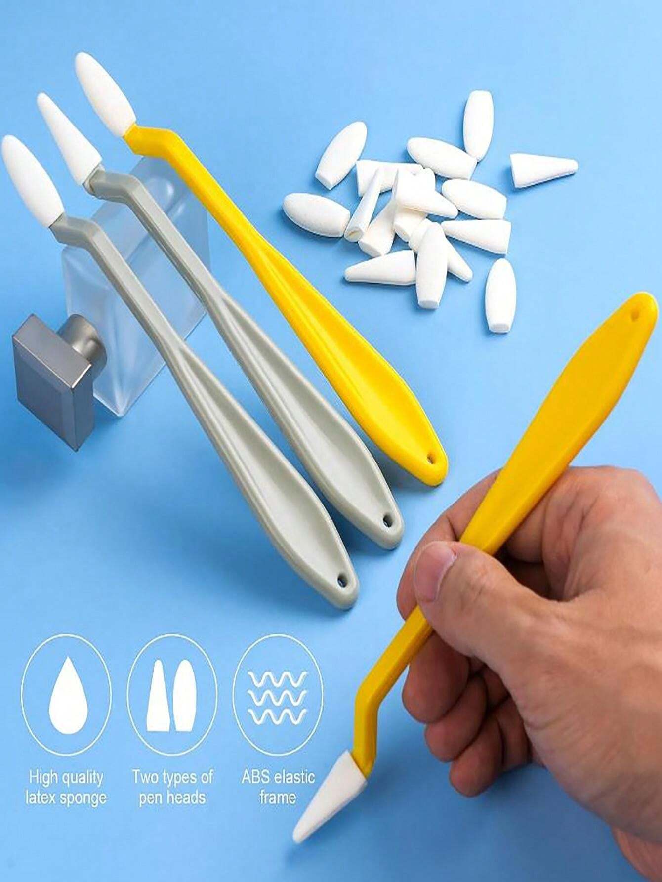 1pc Black Sketch Blending Highlight Detail Smudge Eraser Pen For ...