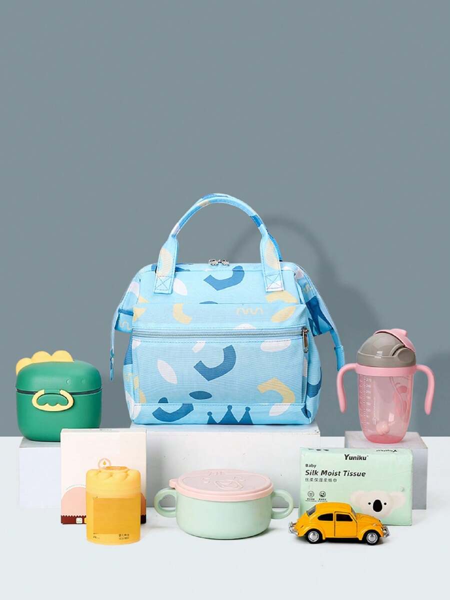 Nylon Waterproof Lunch Bag, Insulated And Refrigerated Container ...