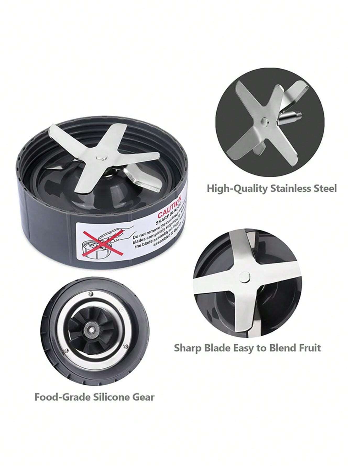 Replacement Extractor Blade, Fit For NutriBullet 600w / 900w Pro ...