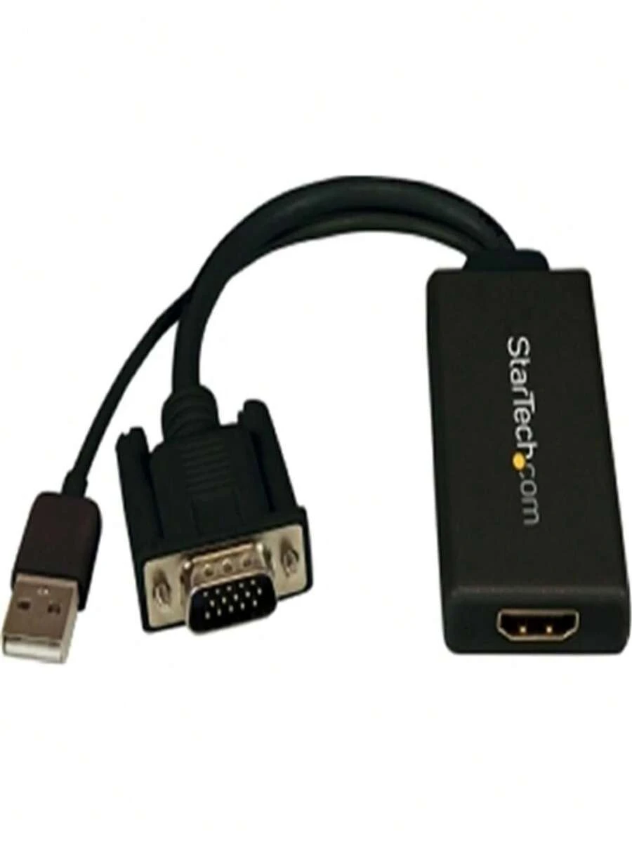 Unbeatablesale Startech Vga To Hdmi Adapter With Usb Audio & Power ...