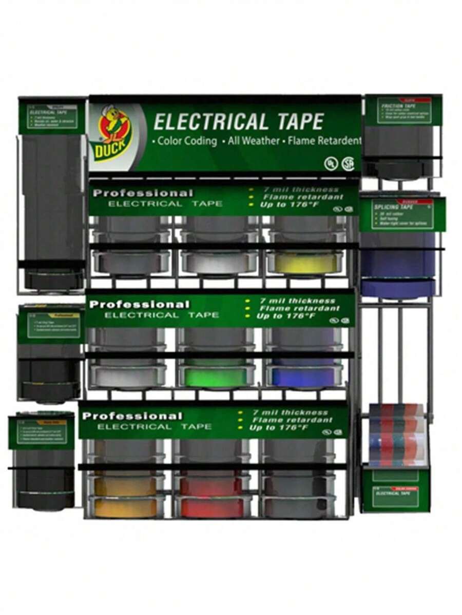 Unbeatablesale Duck 284094 26 X 23 In. Electrical Tape Planogram Rack ...