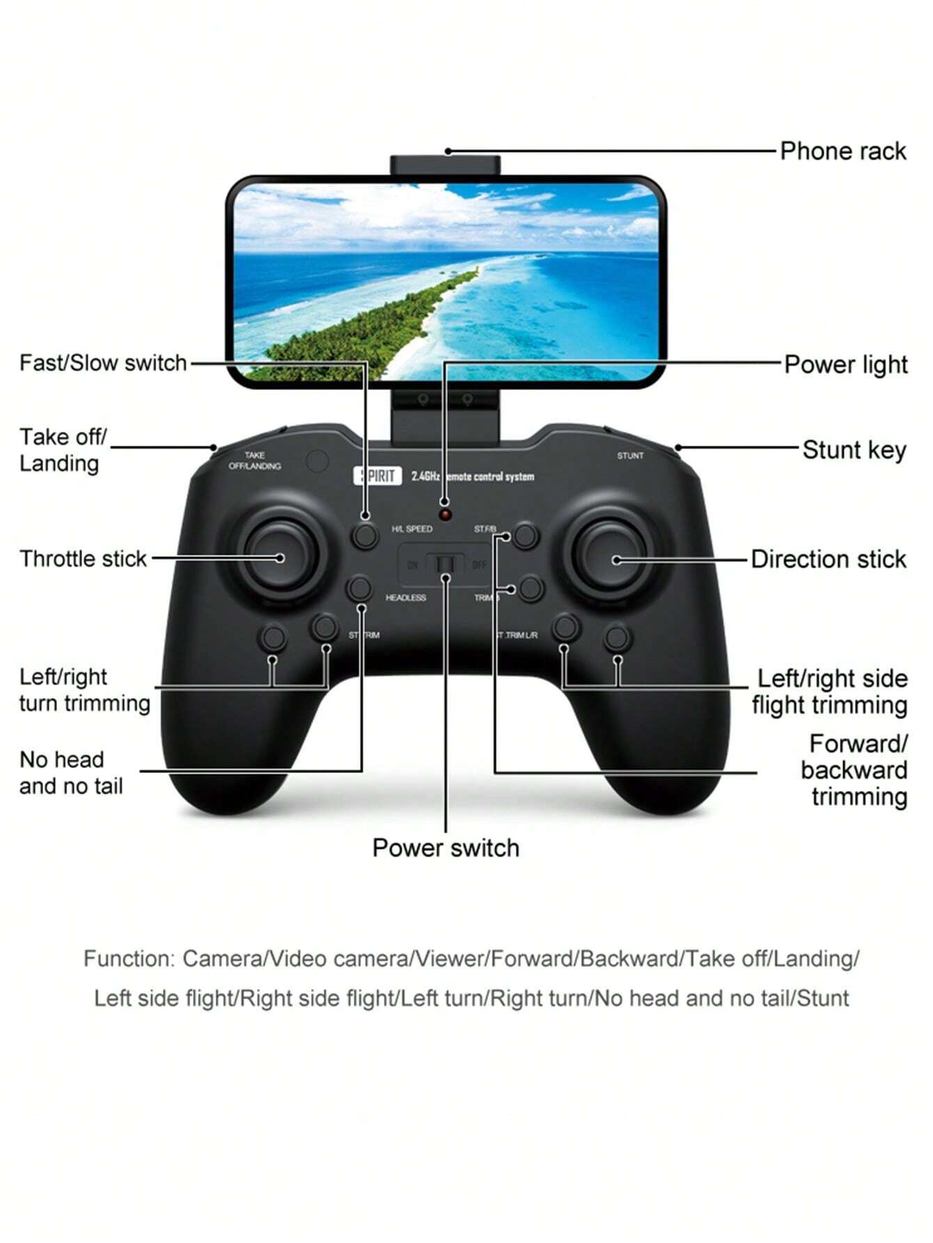 WIFI RC B2 Stealth Bomber Drone With HD Real-Time Aerial Photography ...