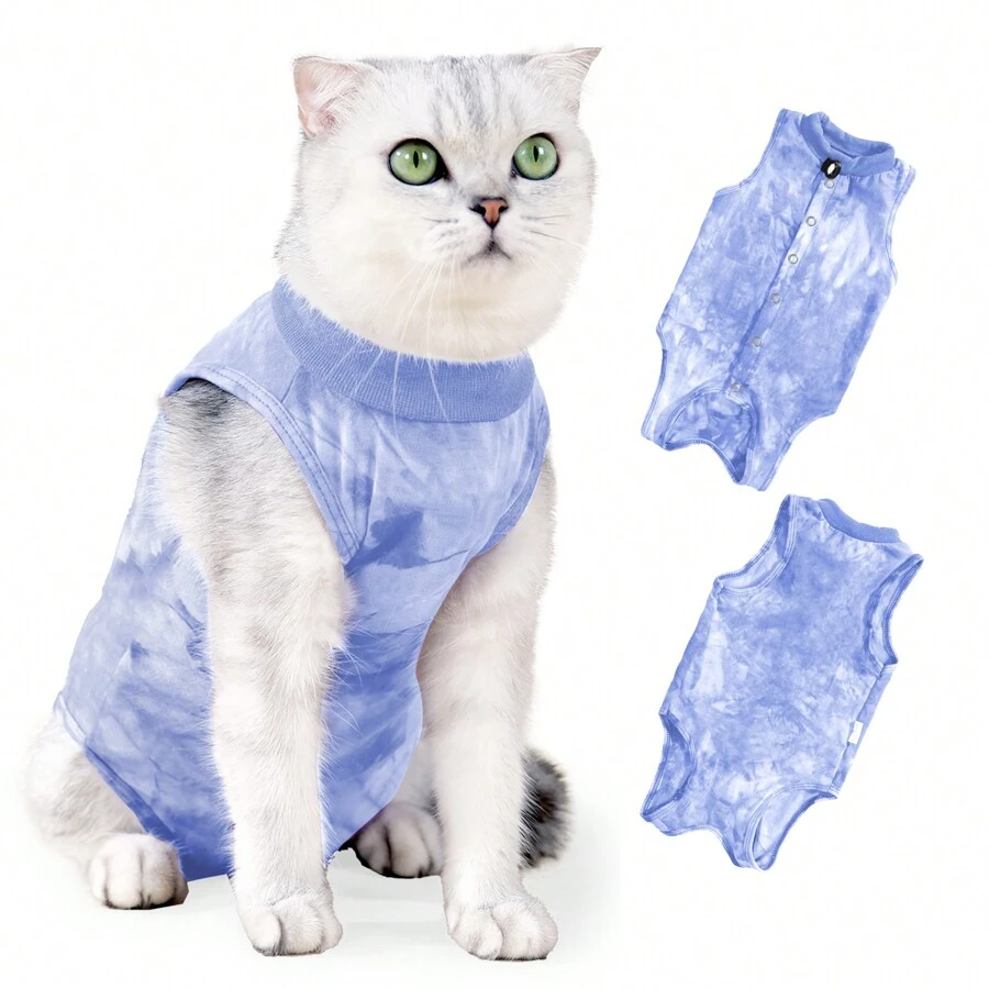 1pc Recovery Suit For Cats After Surgery, Skin Conditions, Neutering ...