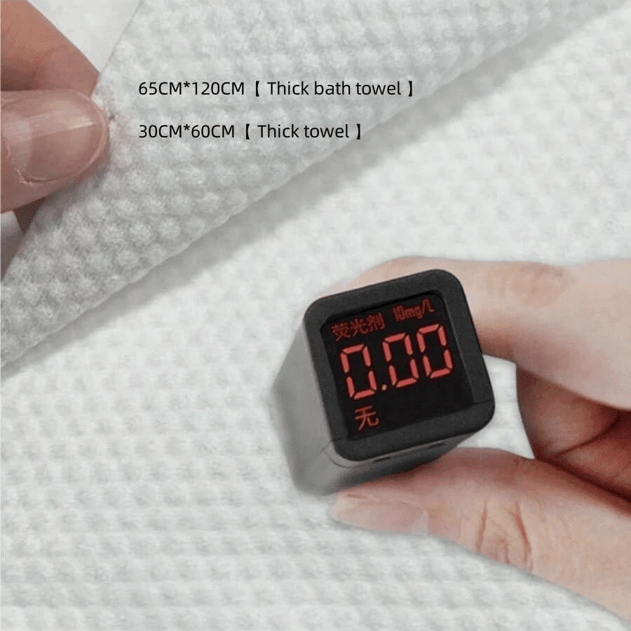 2pcs Disposable Bath Towels Individually Wrapped Thickened Hotel Guest ...