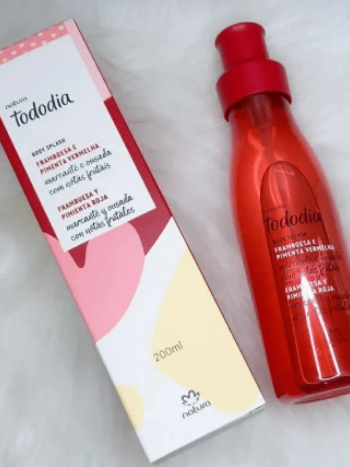 Body Splash Raspberry And Red Pepper Tododia Natura 200ml | SHEIN USA