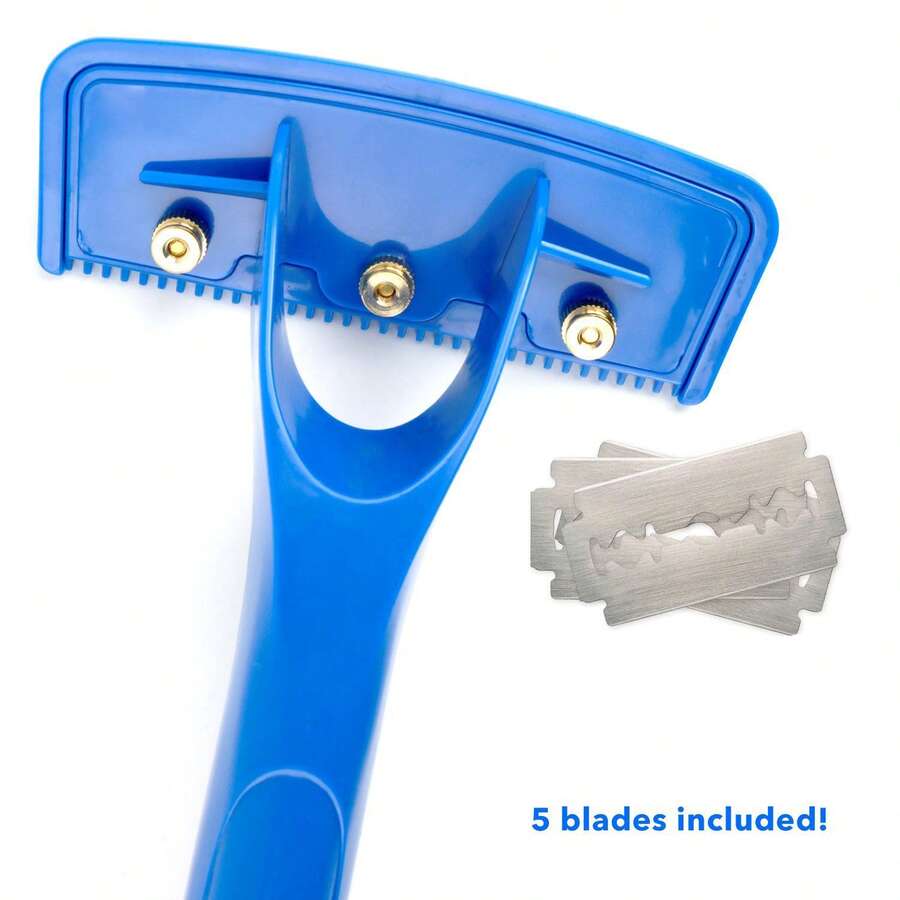 Men's Back Hair And Leg Hair Shaver Razor With Five Blades, Body Hair ...