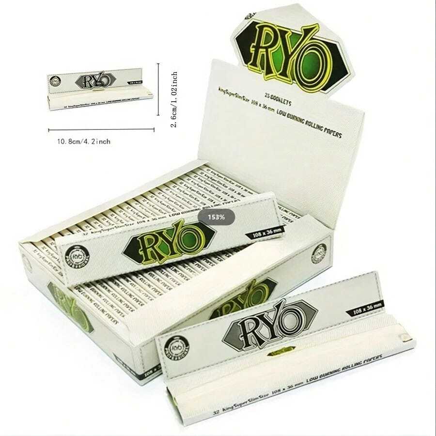 25 Booklet RYO Rolling Papers 108*36mm | SHEIN UK