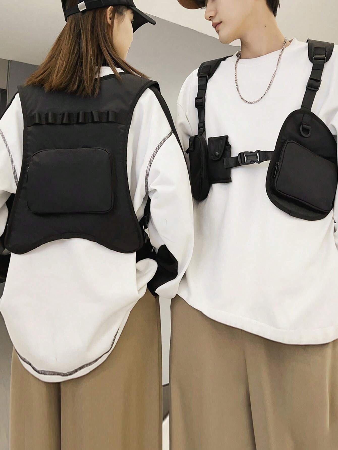 Vest Backpack Chest Bag, Sports Chest Bag For Men Women,Lightweight ...