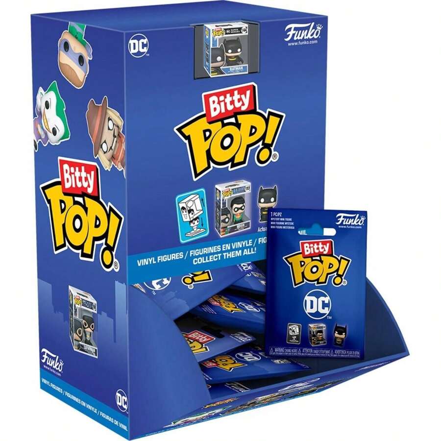 FUNKO BITTY POP!: DC - 36PC (One Bitty Pop Per Purchase) [COLLECTABLES ...