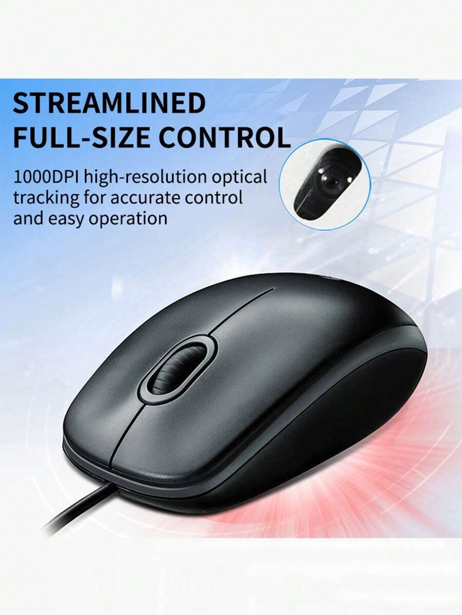 Logitech Top Original Logitech M91P Wired Mouse Business Office Home ...