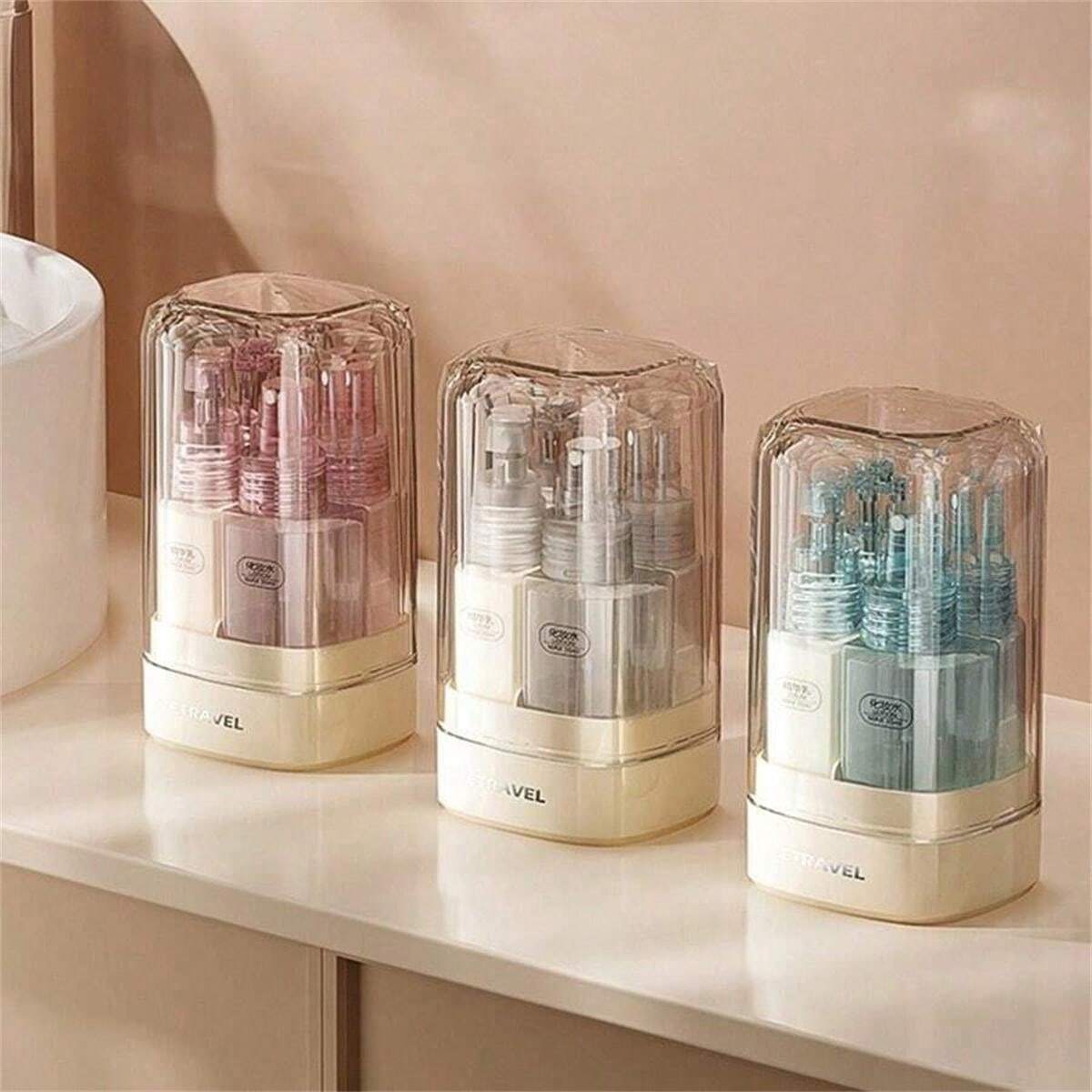 Travel Lotion Dispenser Bottles Portable 4-In-1 Vacuum Compression ...