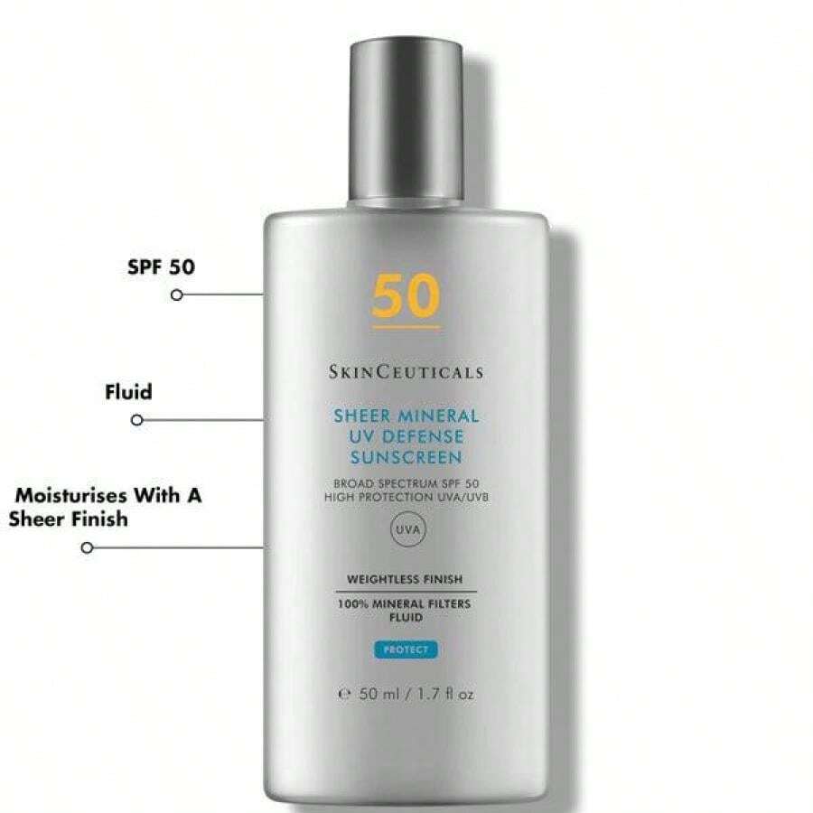 SkinCeuticals Sheer Mineral UV Defense SPF50 Sunscreen Protection 50ml ...