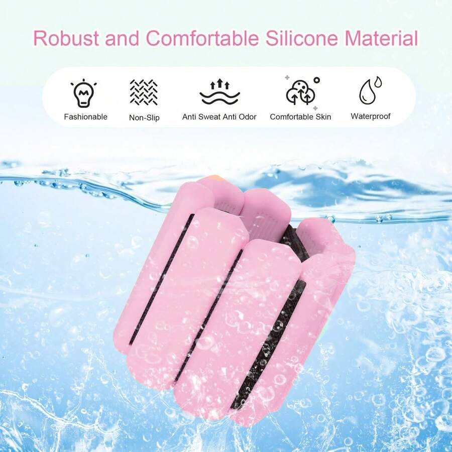 1 Pair Wrist And Ankle Weights Set, 0.5 Lbs(227g) Each, Adjustable ...