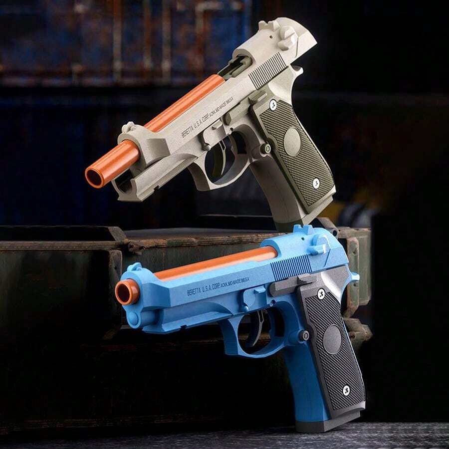 M9A3 Shell Ejecting Toy Gun, Semi-Automatic & Continuous Shooting, EVA ...