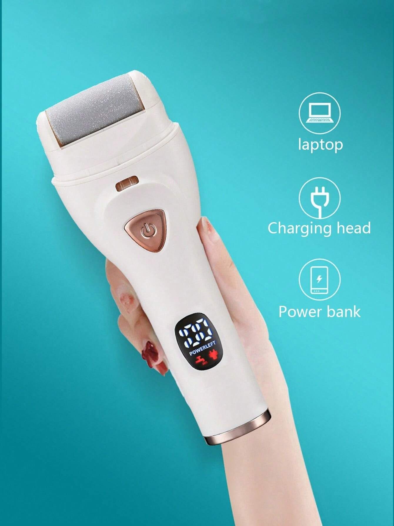 Electric Feet Callus Removers Rechargeable, Portable Electronic Foot ...
