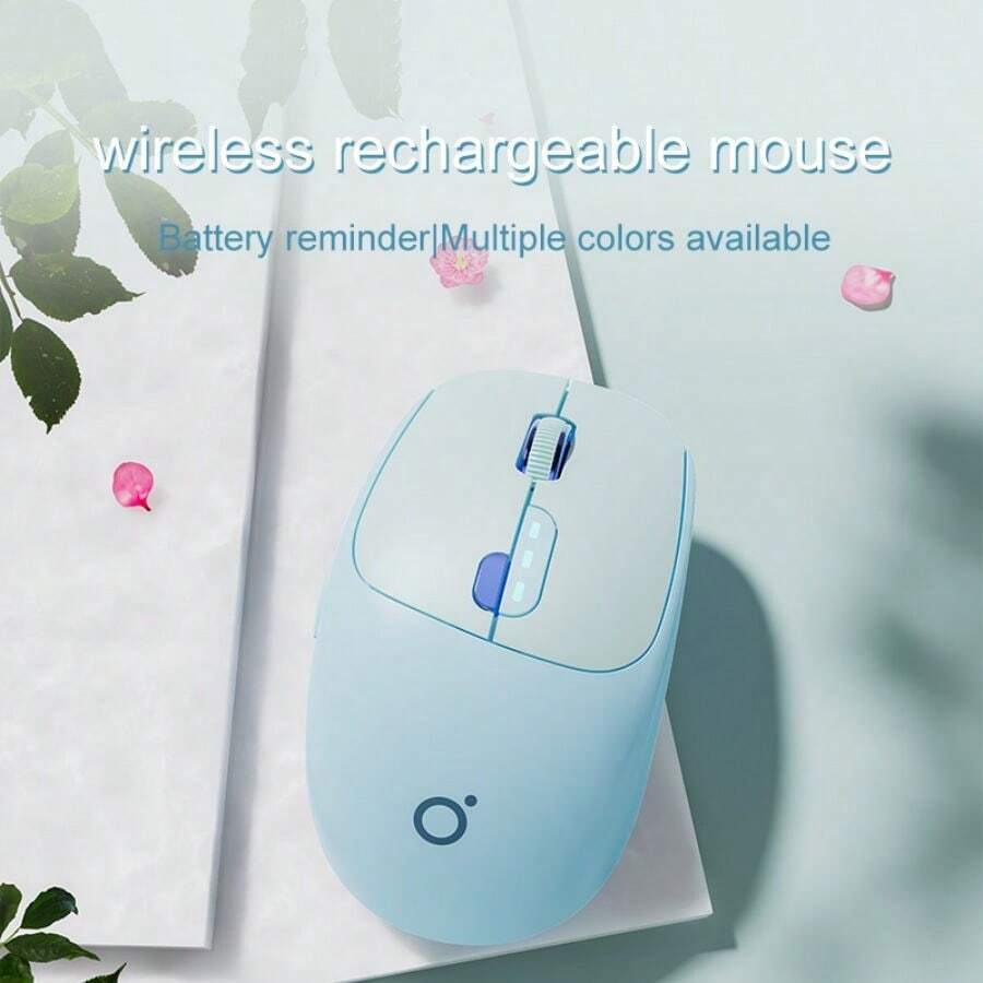 EWEADN Q5 Mini Wireless 2.4G & BT Rechargeable & Silent Mouse, 4-Level ...