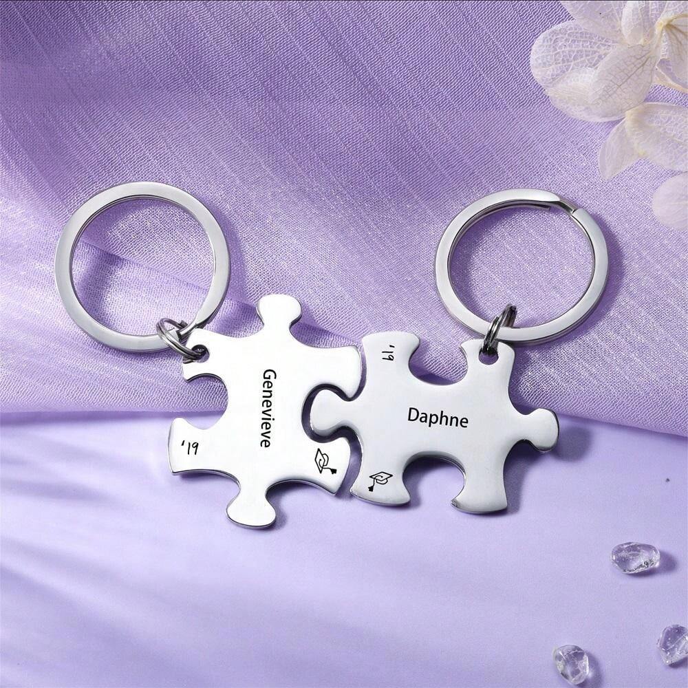 Customized Graduation Year And Name Keychain, Best Graduation Gift For ...