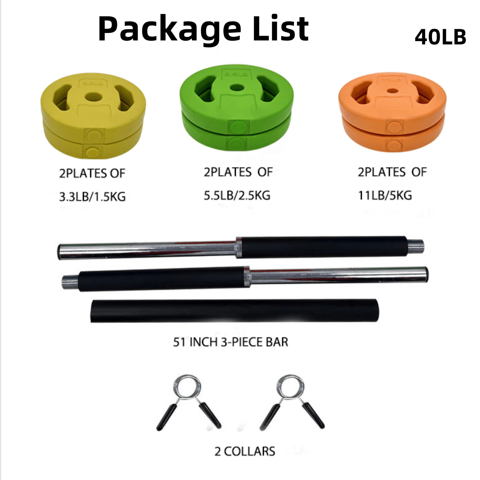 Cardio Body Pump Weights, Barbell Weight Set, Adjustable Free Weights ...