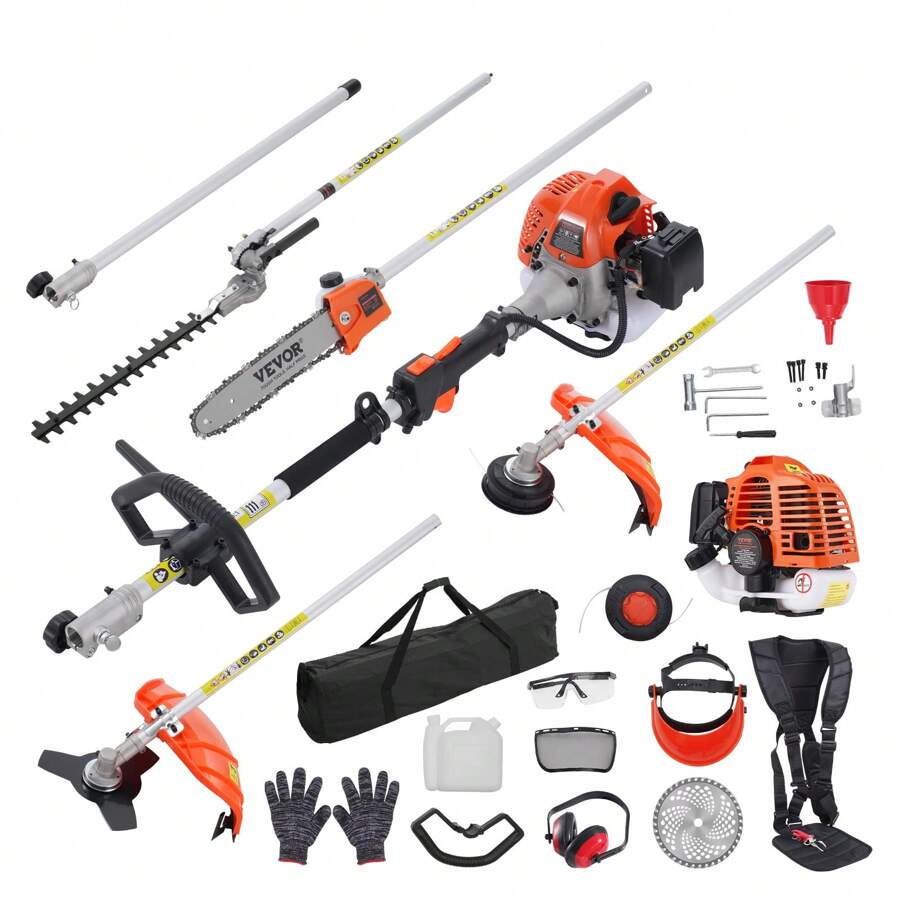 26CC 6-In-1 Multi-Functional Trimming Tools, Gas Hedge Trimmer, Eater ...