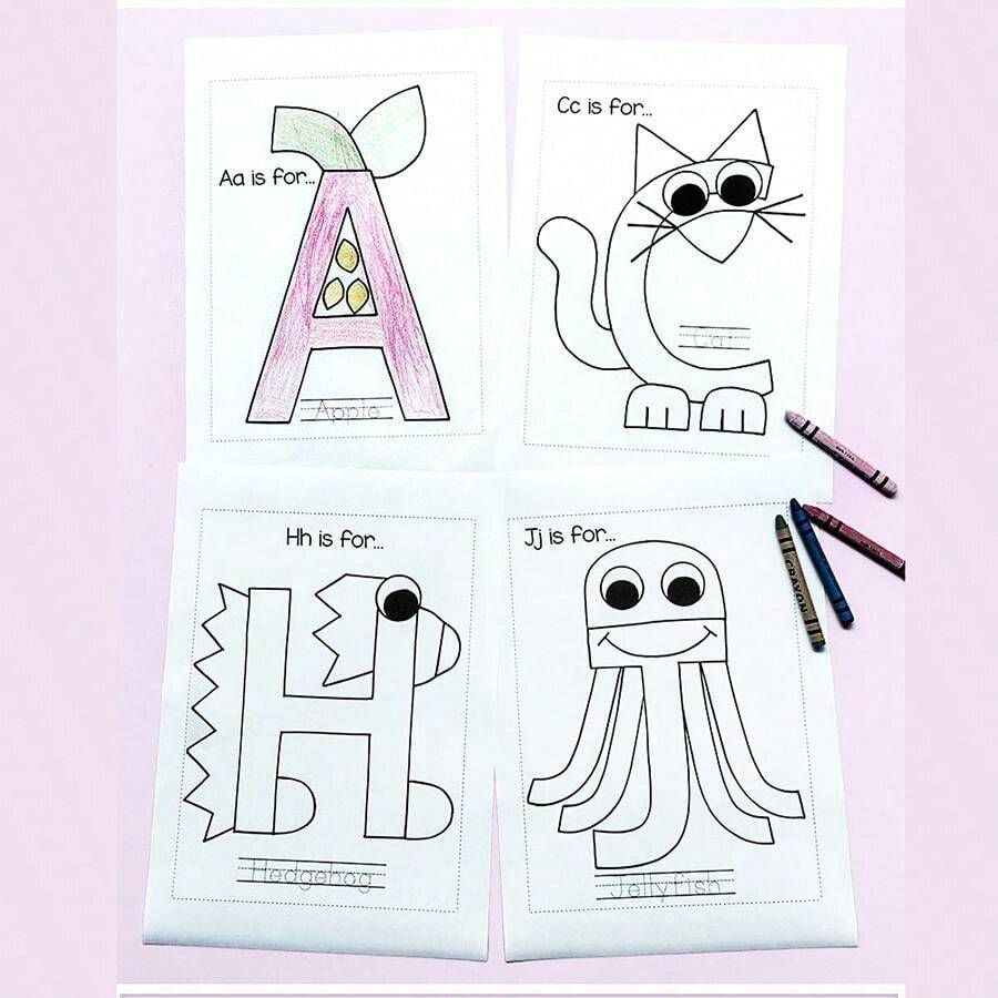 26 Pages Of Graffiti-Style English Alphabet Homework Paper, Interesting ...