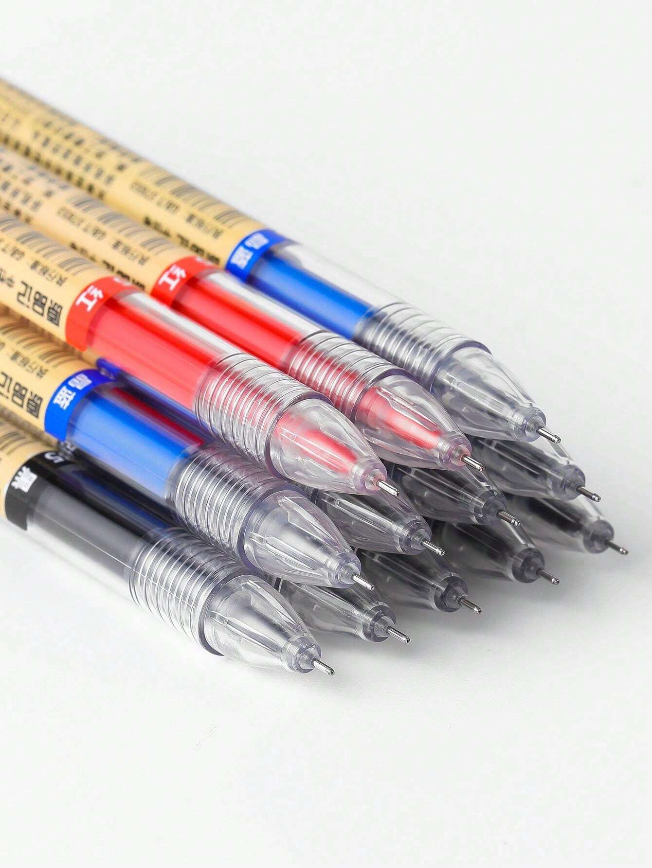 12pcs Gel Neutral Pen Ink Rollerball Pen, 0.35mm Extra Fine Point ...