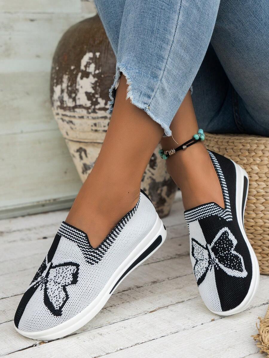 Women's Spring & Summer Mesh Metal Studded Casual Sneakers, Lightweight ...