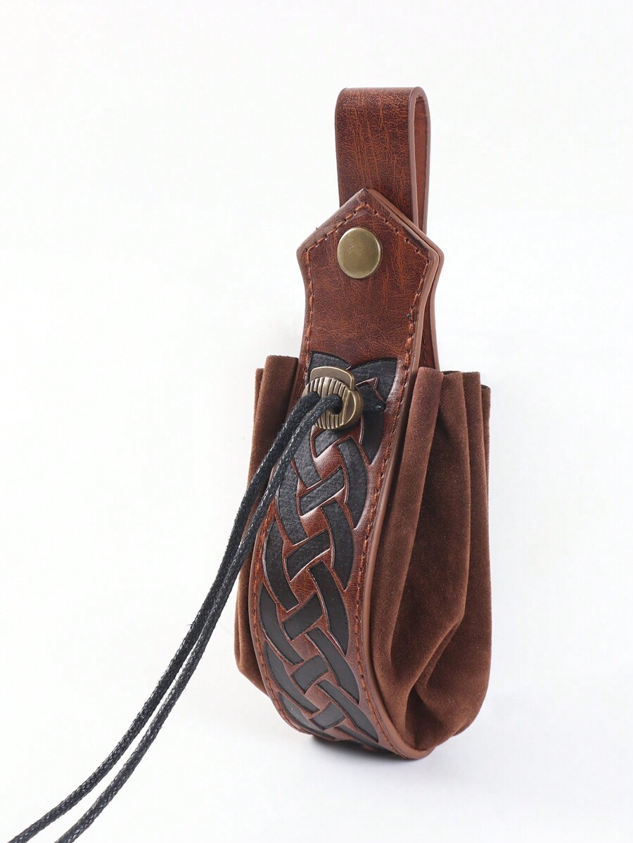 Steampunk Viking Style Medieval Pouch With Belt Coin Purse Retro Waist ...