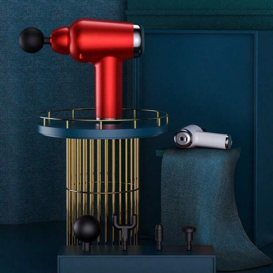 Massage Gun Smart Fascia Gun Electric Neck Massager Tool For Body ...