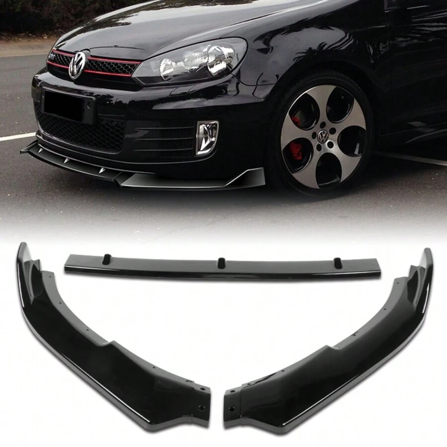 For 2010-2013 Volkswagens' Golf MK6 GTI Front Bumper Body Spoiler Lip ...