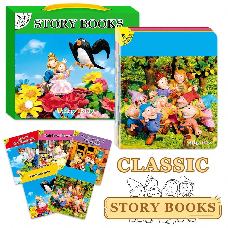 1 Box Set Of 5 English Children's Bedtime Story Books, Kids' Favorite ...