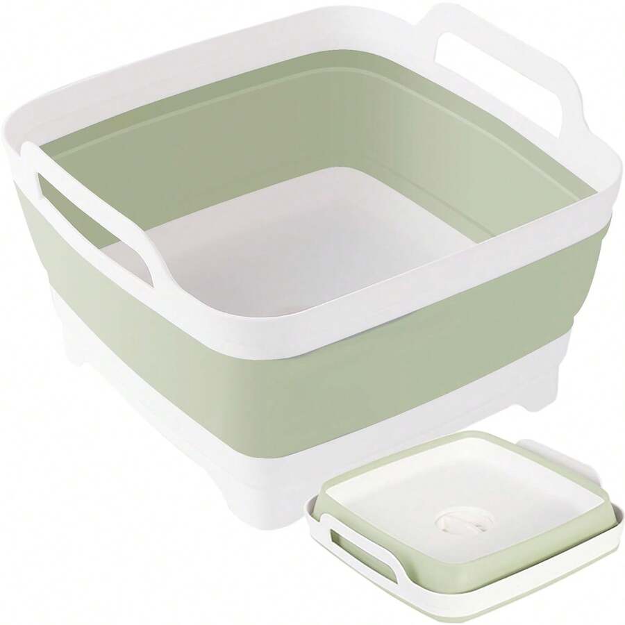 Collapsible Wash Basin 9L-Dish Pans For Washing Dishes In Sink Washing ...