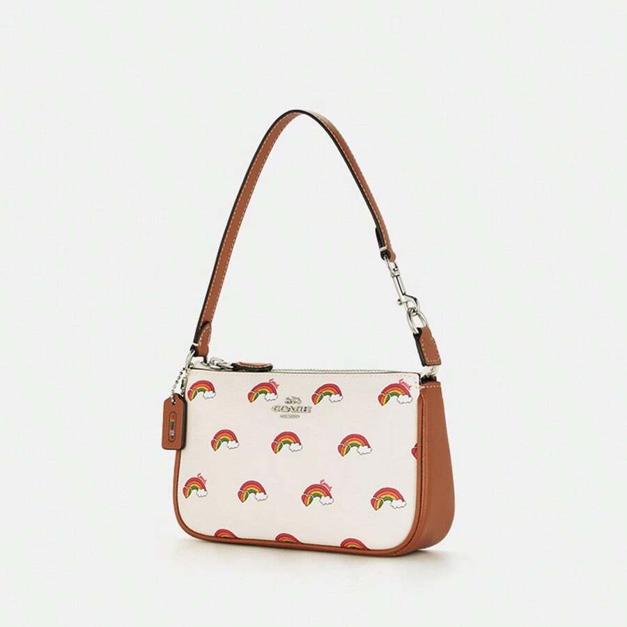 Coach Nolita 19 Classic Monogram Print Zipper Coated Canvas Shoulder ...