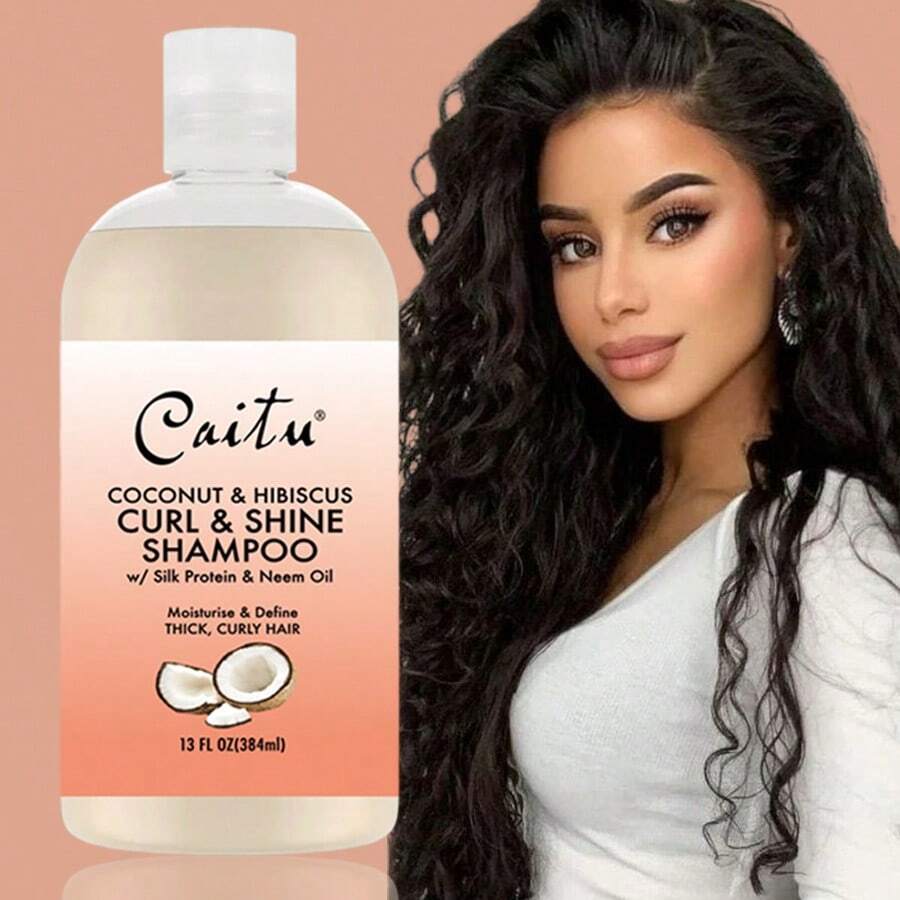 Curl And Shine Coconut Shampoo, Coconut And Hibiscus For Curly Hair ...