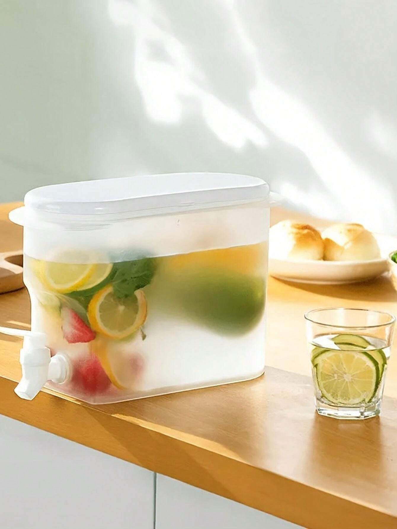 1pc-2pcs Refrigerator Water Pitcher, Large Capacity Cool Fruit & Tea ...