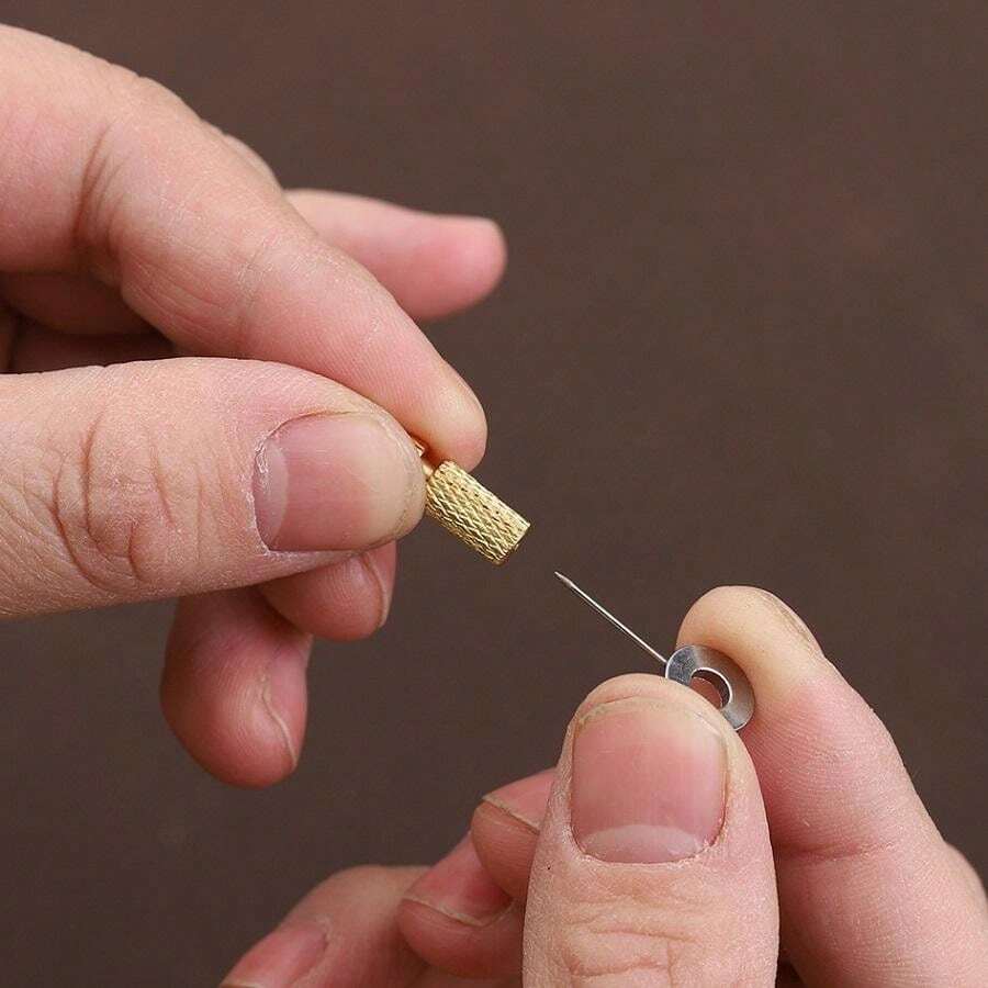 1pc Sewing Awl Pin Leathercraft Handmade DIY Leather Stitching Tool ...