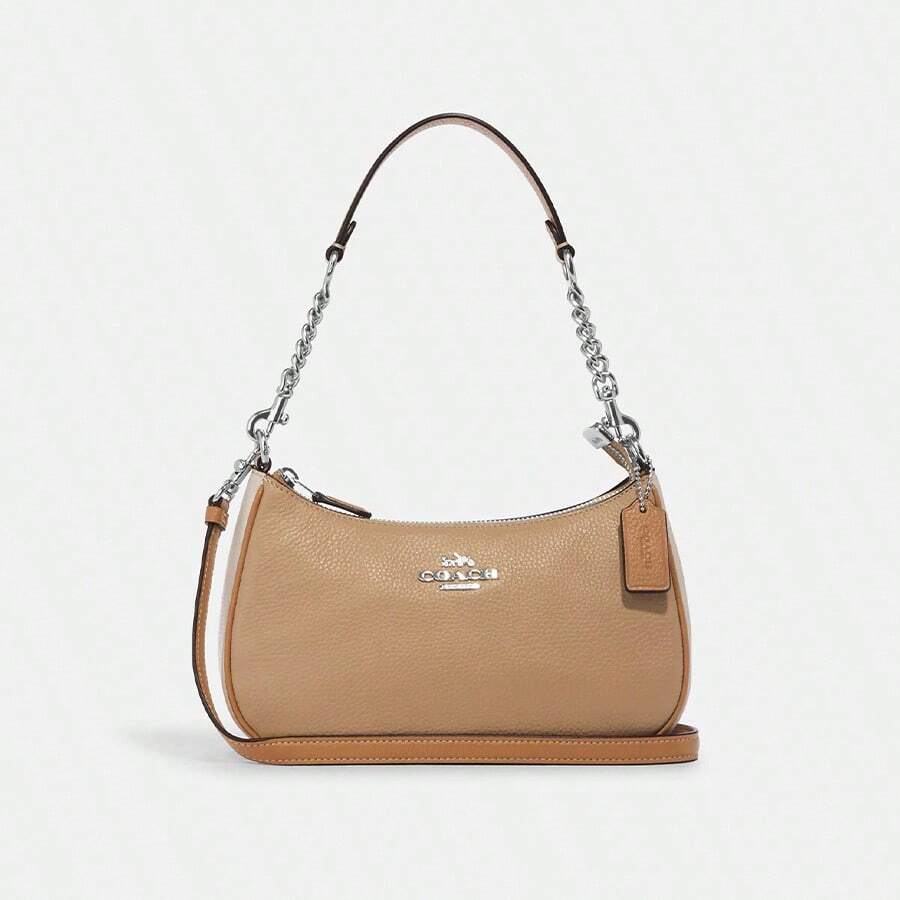 Coach Teri Shoulder Bag In Signature Canvas Women Crossbody Bag Casual ...