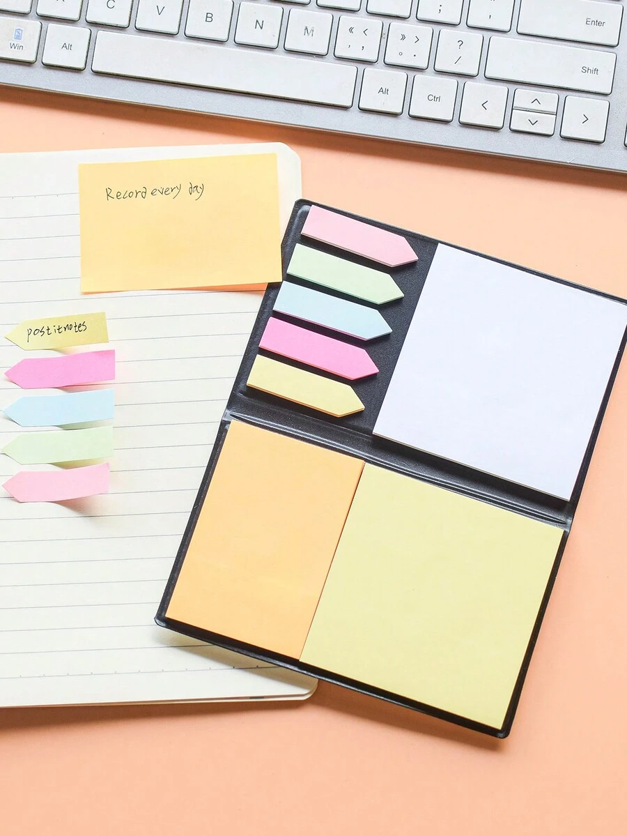1 Set Sticky Notes Combination Pack, Paper Memo Pad For Notes Taking ...