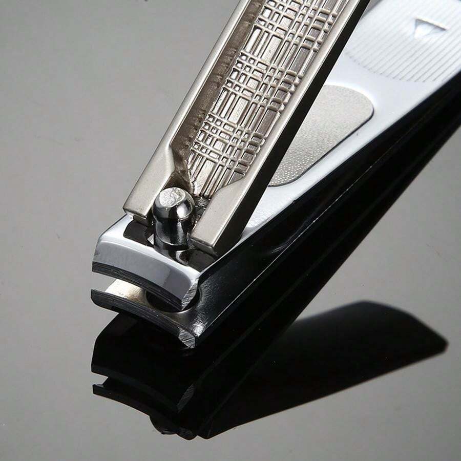 Salmon-Colored Curved Nail Clippers & Nail File Set | SHEIN EUR