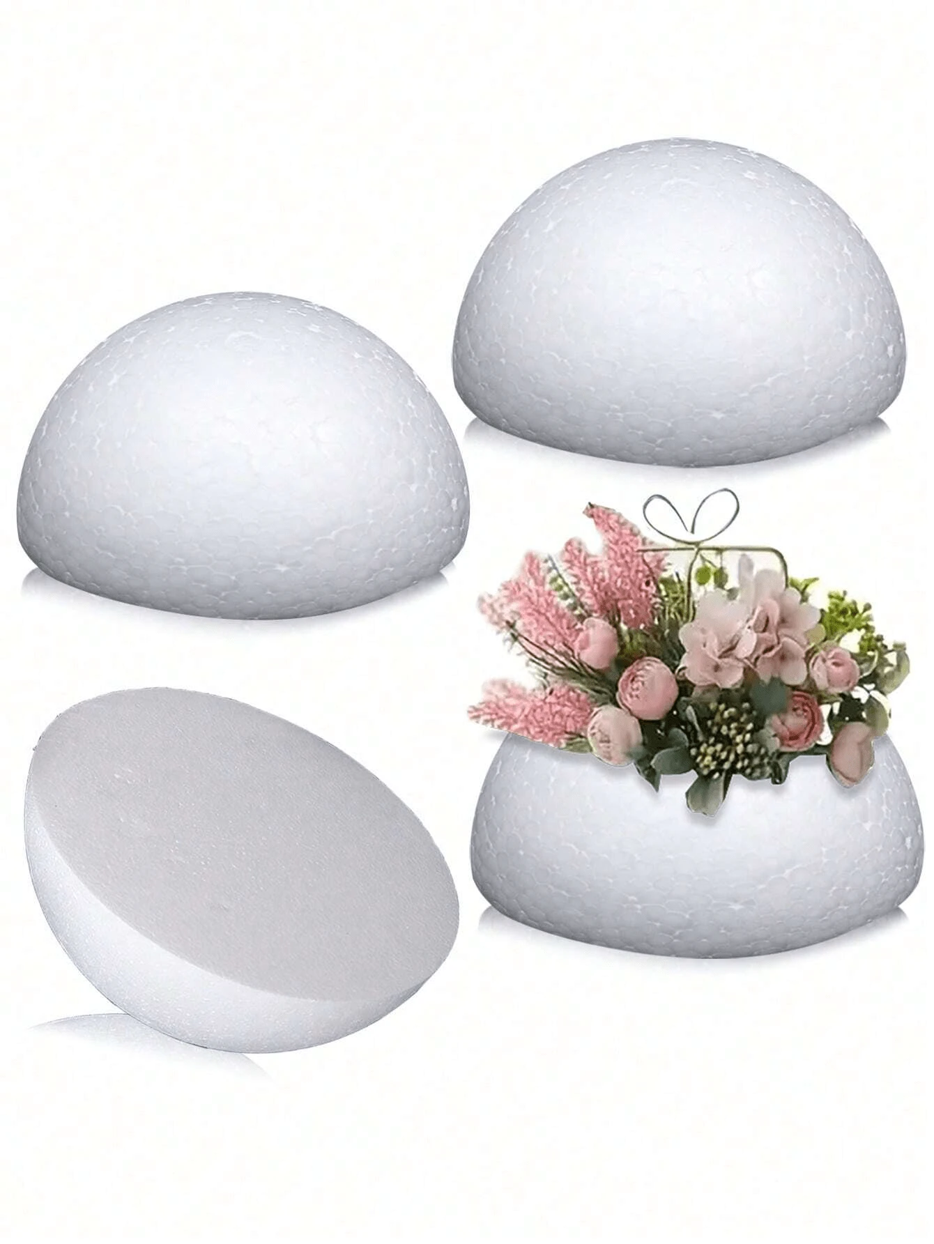 3pcs Foam Craft, Polystyrene Foam Cylinder For Painting, Modeling ...