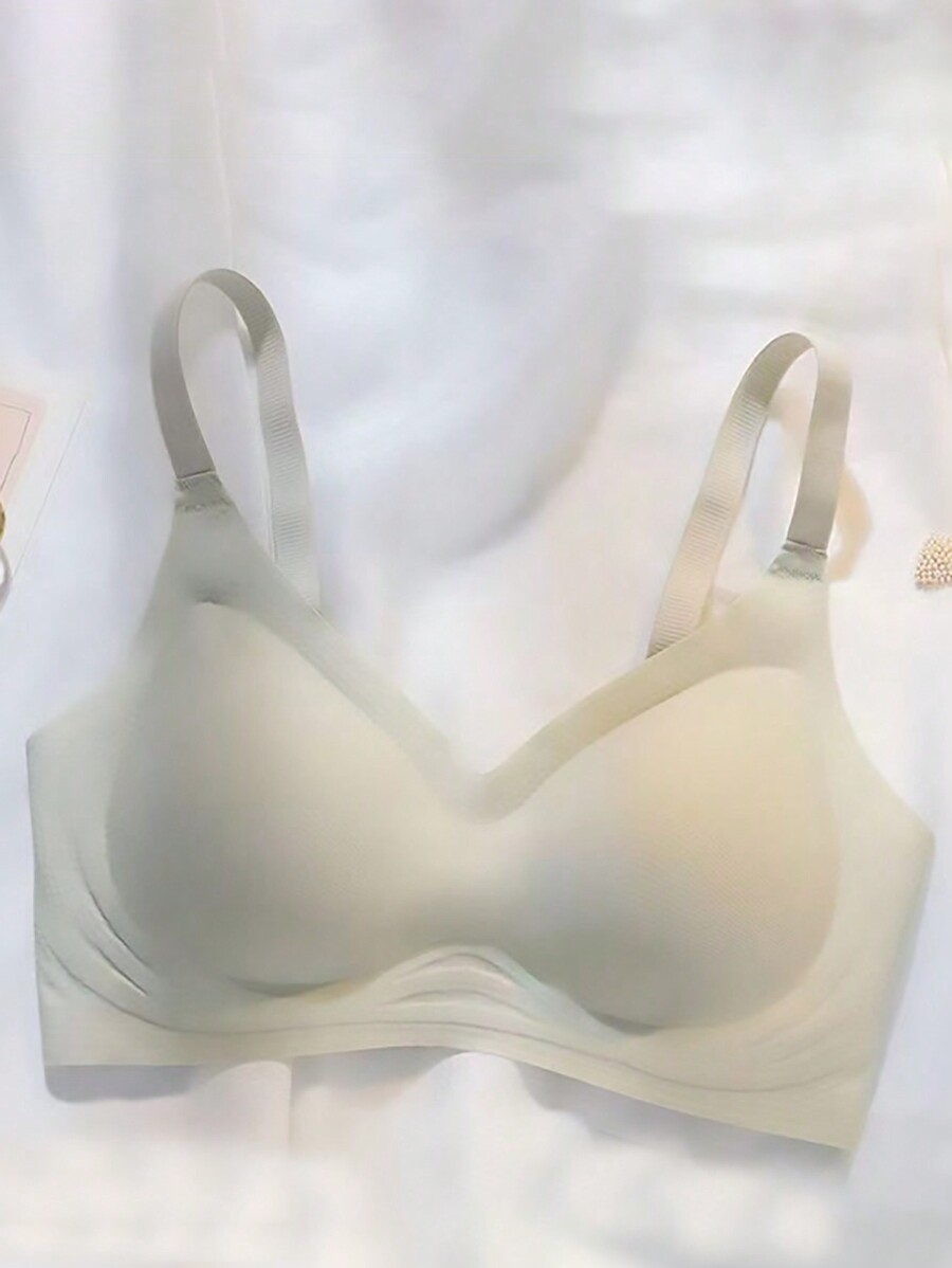 Seamless Jelly Bra Sweet Comfortable Push-Up Bra For Small Chest With ...