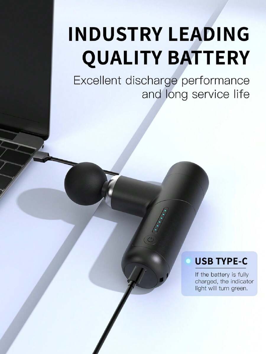 Mini Massage Gun, Deep Tissue Portable Massage Gun, Pocket-Sized Muscle ...