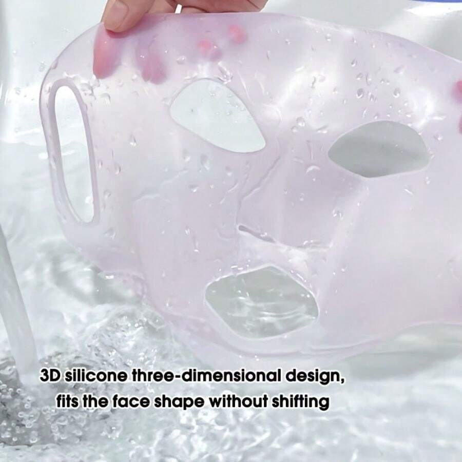 1PC Reusable Anti-Wrinkle Silicone Face Mask Holder For Sheet Masks ...