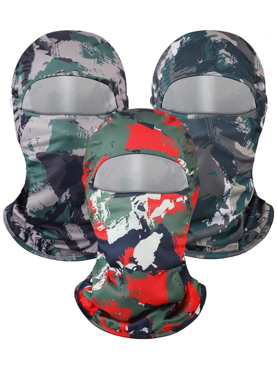 Ski Mask Balaclava Full Face Mask Summer UV Sun Protection Face Cover ...