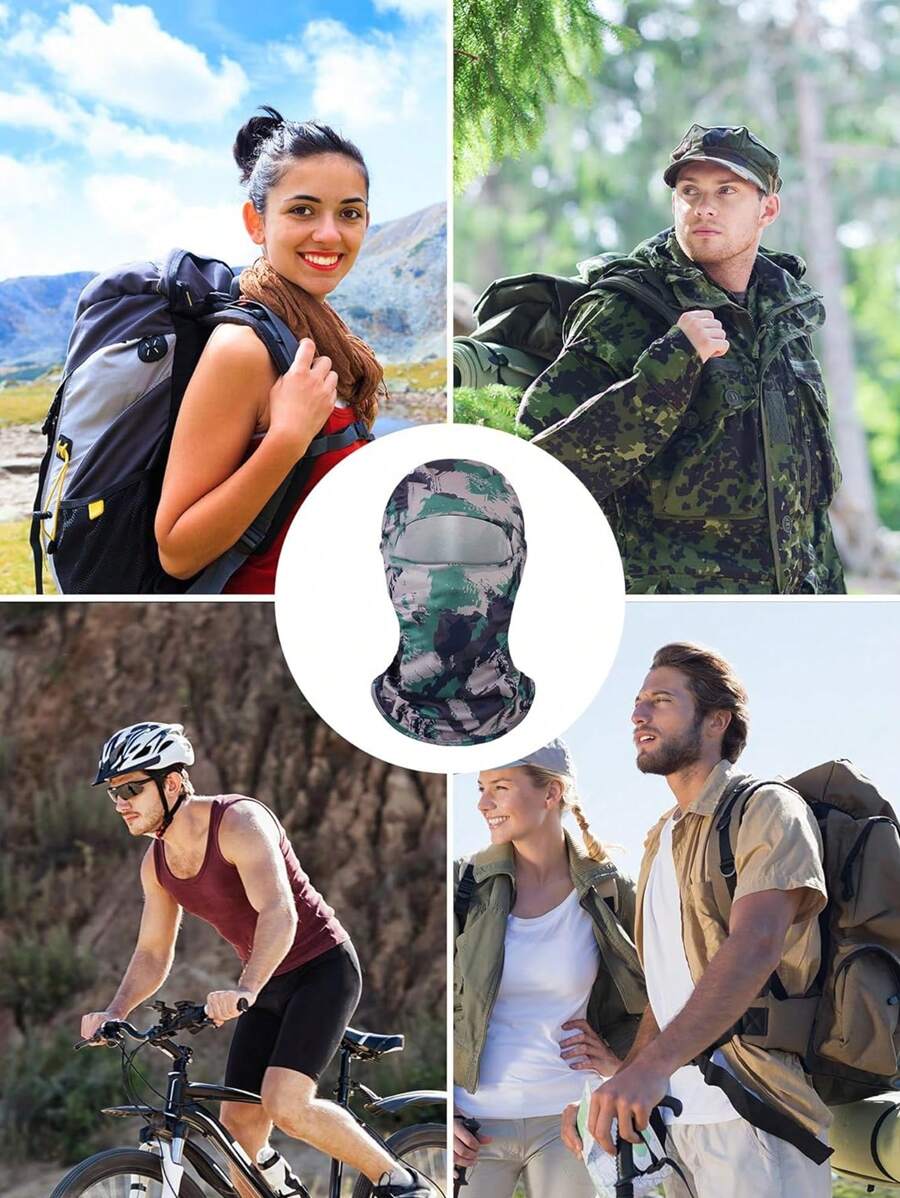 Ski Mask Balaclava Full Face Mask Summer UV Sun Protection Face Cover ...