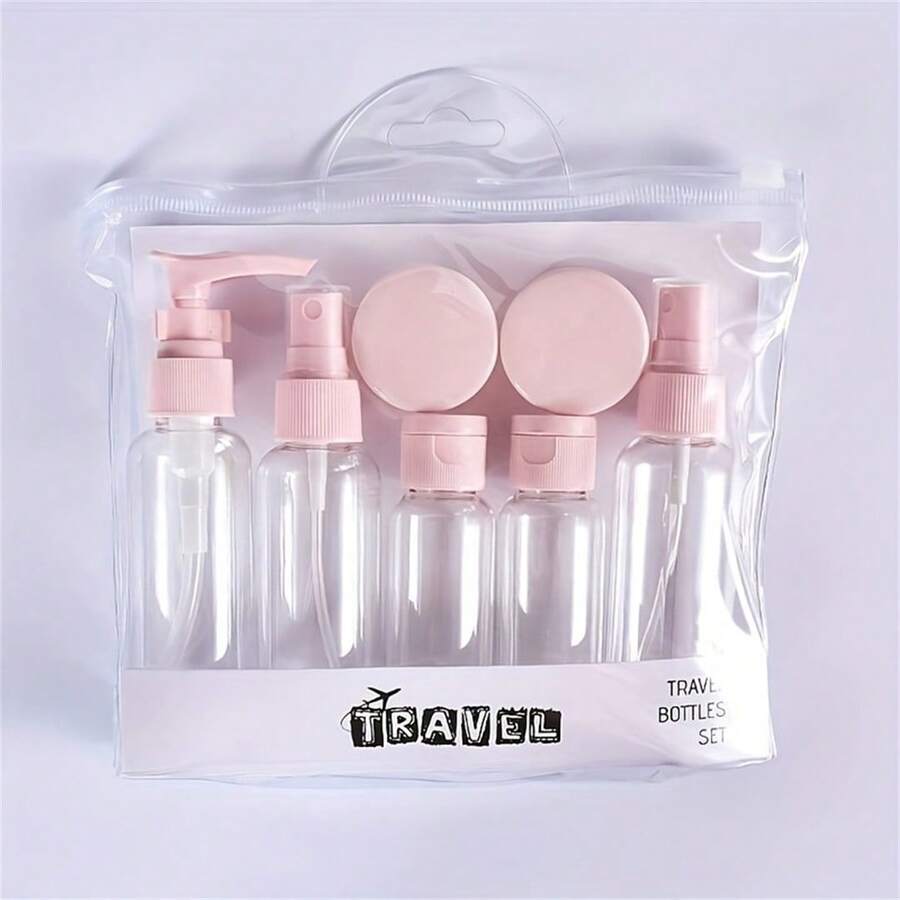 Travel Bottle Set For Toilet, Portable Leak-Proof Reusable Containers ...