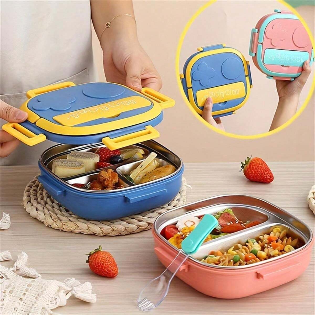 Edelstahl unterteilte Bento Lunch Box | aktuelle Trends, günstig kaufen ...