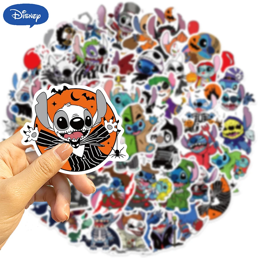50PCS Stitch Vinyl Waterproof Sticker Gift Water Bottle Cartoon Laptop ...