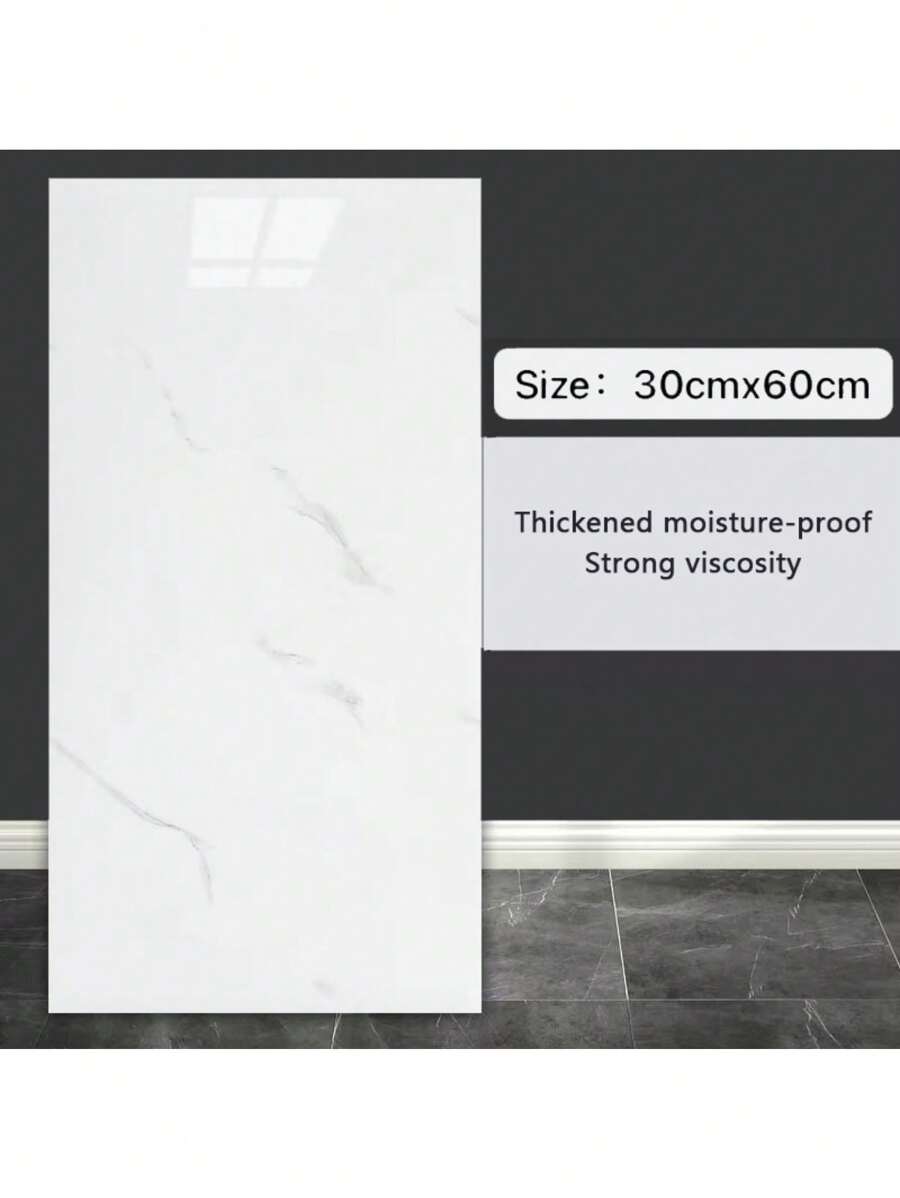 10PCS Imitation Ceramic Tile Marble PVC Sticker Waterproof Moisture ...