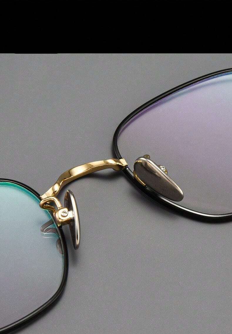 Ultra-Light Small Titanium Gold Wire Eyeglasses Frame For Women, Small ...